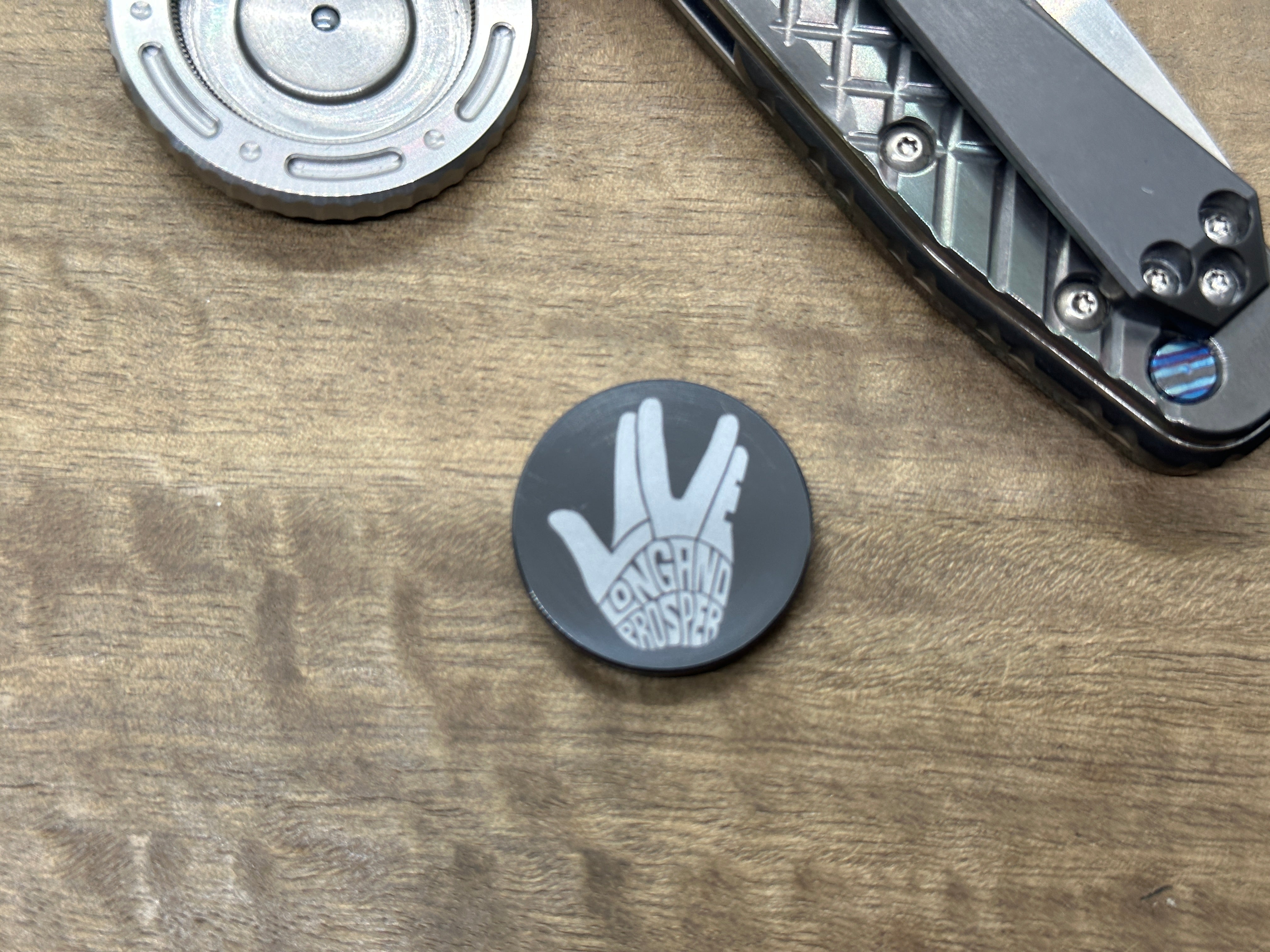 LIVE LONG and PROSPER Zirconium Coin for Billetspin Gambit – Metonboss